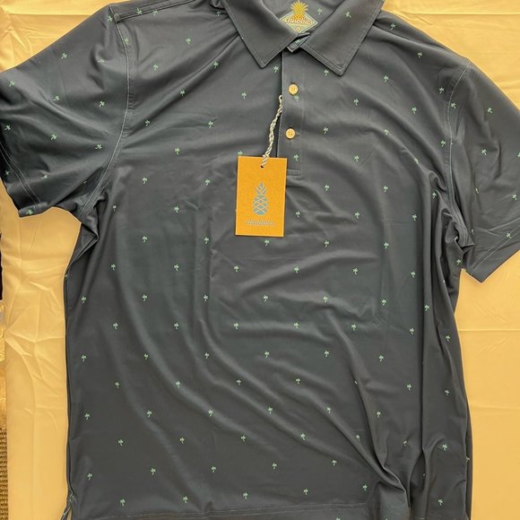 chubbies | Shirts | Chubbies Mens Performance Polo The Palm Dot Com ...